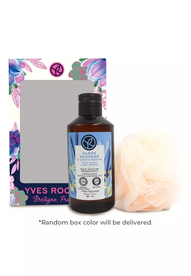 Buy Yves Rocher Wild Algae & Sea Fennel Shower Gel Gift Set 200ml with ...