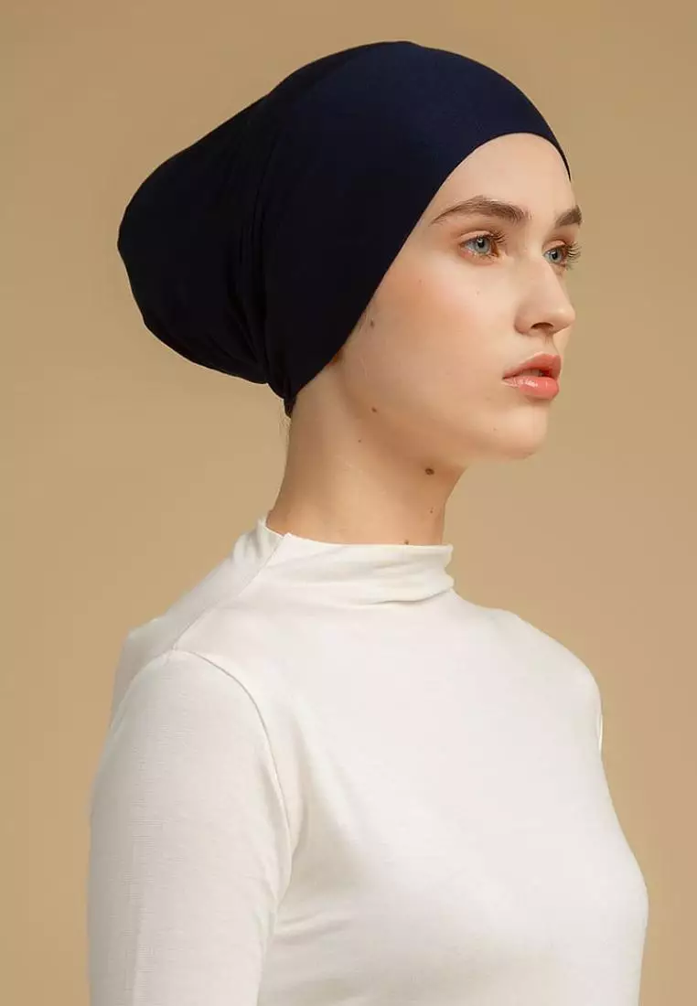 Jual Lozy Hijab Inner Basic Instan Navy Original 2026 | ZALORA Indonesia