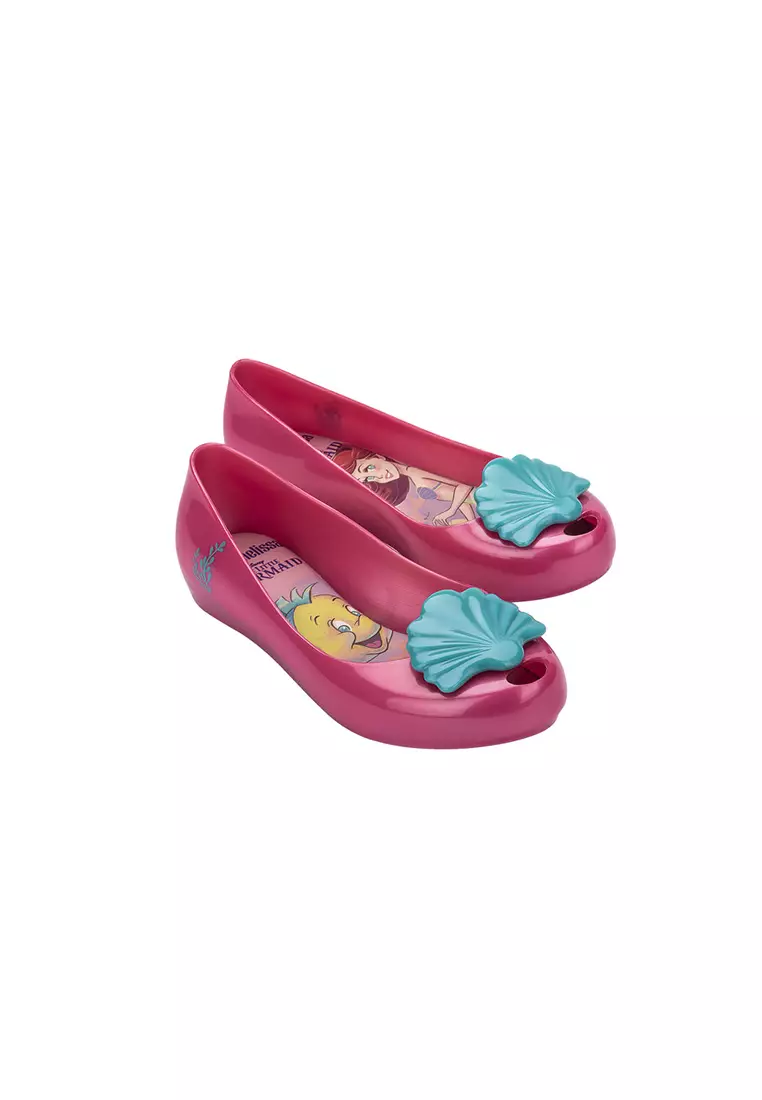 Buy Melissa Minimelissa Ultragirl + Little Mermaid II INF Kids Flats ...