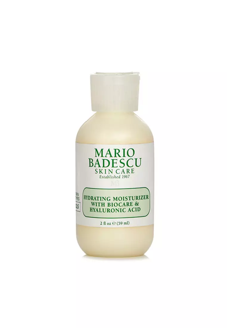 Buy Mario Badescu MARIO BADESCU - Hydrating Moisturizer With Biocare & Hyaluronic Acid - For Dry ...