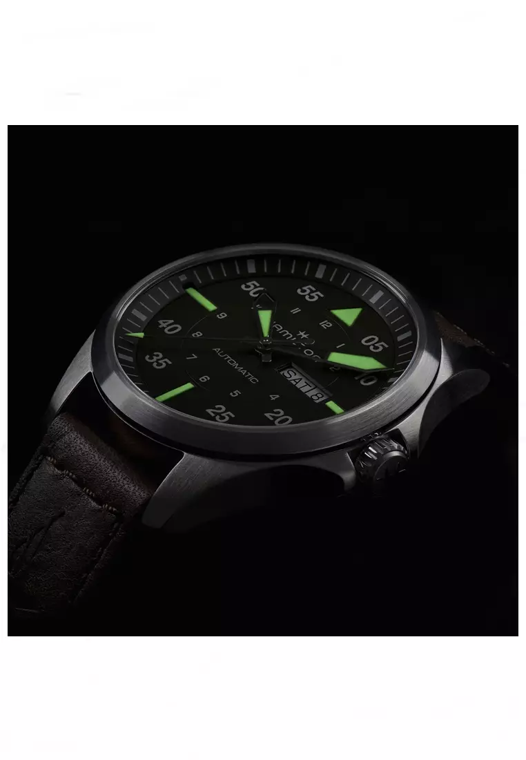 Buy Hamilton KHAKI AVIATION PILOT DAY DATE AUTOMATIC MEN WATCH (HMT ...