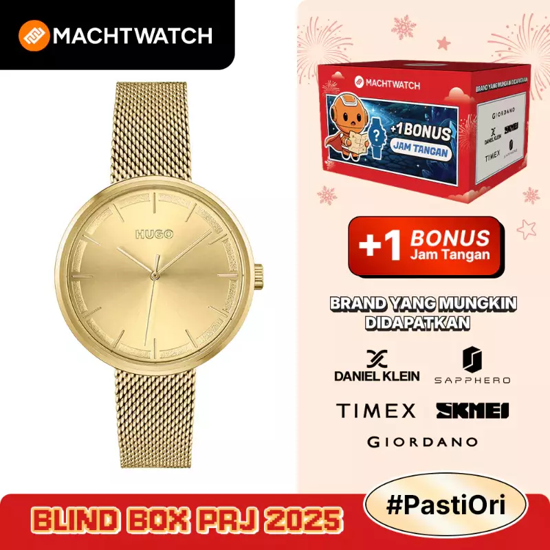 Jual Hugo Boss Jam Tangan Wanita Hugo Boss Crush 1540122 Ladies Gold ...