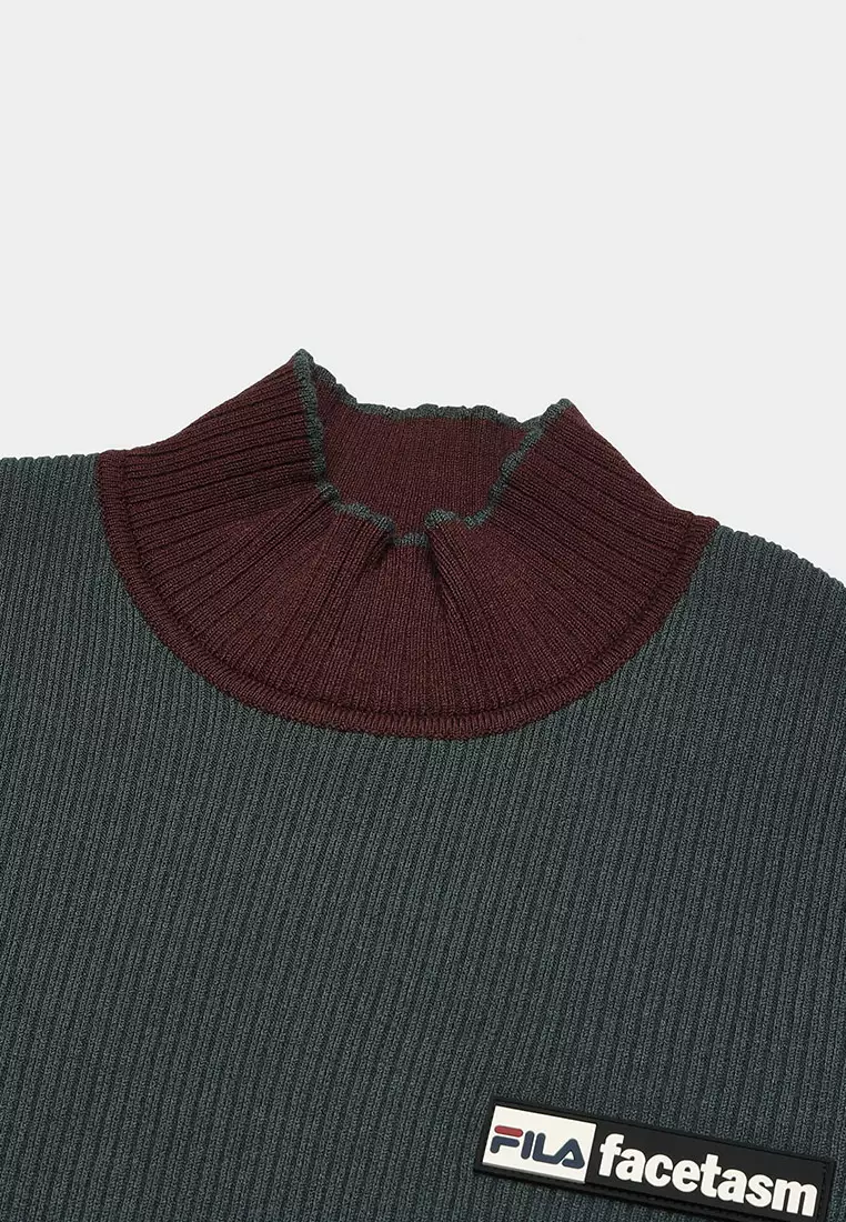 Buy FILA FILA FUSION x FACETASM Women's Knit Sweater in Pink 2025 ...