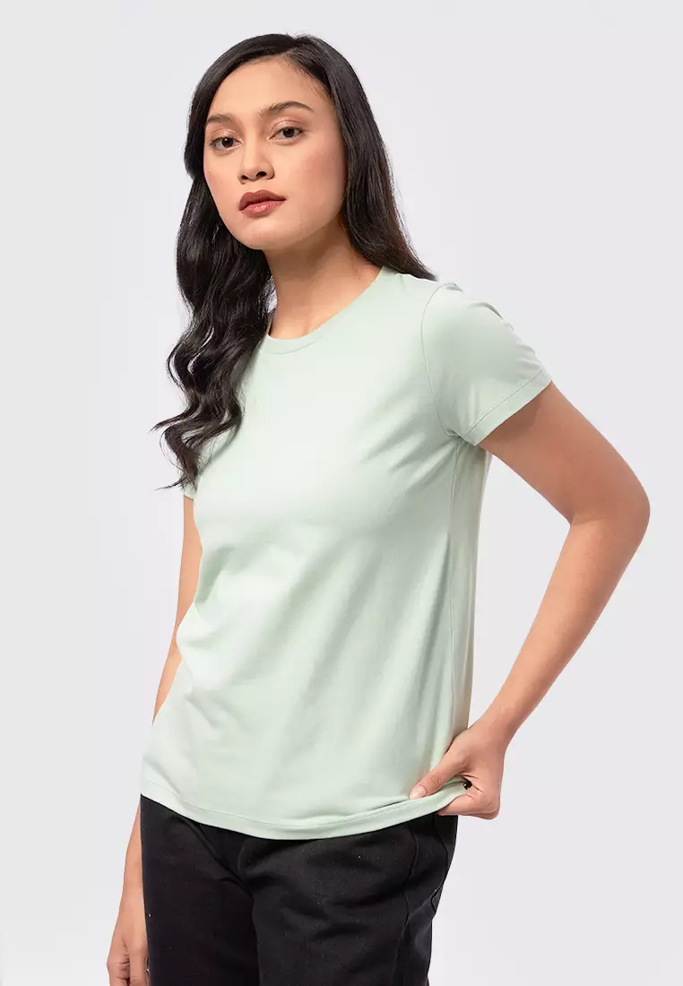 Jual Executive Basic Round Neck Cotton T-Shirt Original 2025 | ZALORA Indonesia