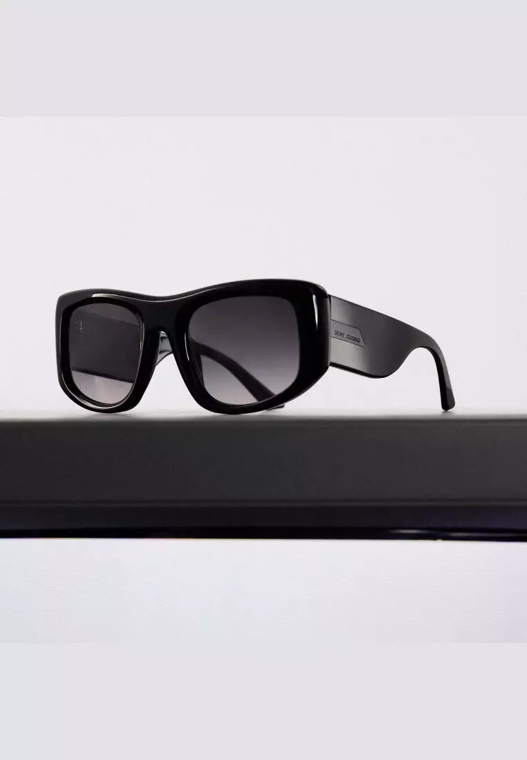 Buy QUAY Quay x Guizio Uniform Sunglasses - Black/Smoke 2026 Online ...