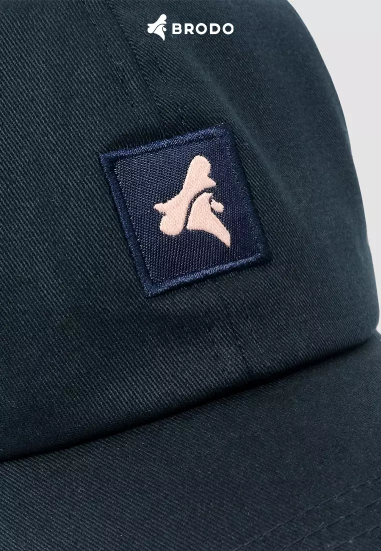 Jual Brodo BRODO - Topi Squago Hat Navy Original 2025 | ZALORA Indonesia