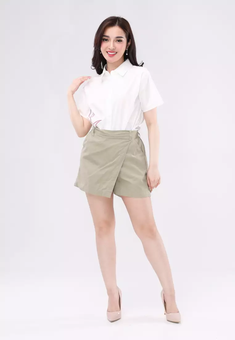 Buy Redgirl Colored Skort 2026 Online | ZALORA Philippines
