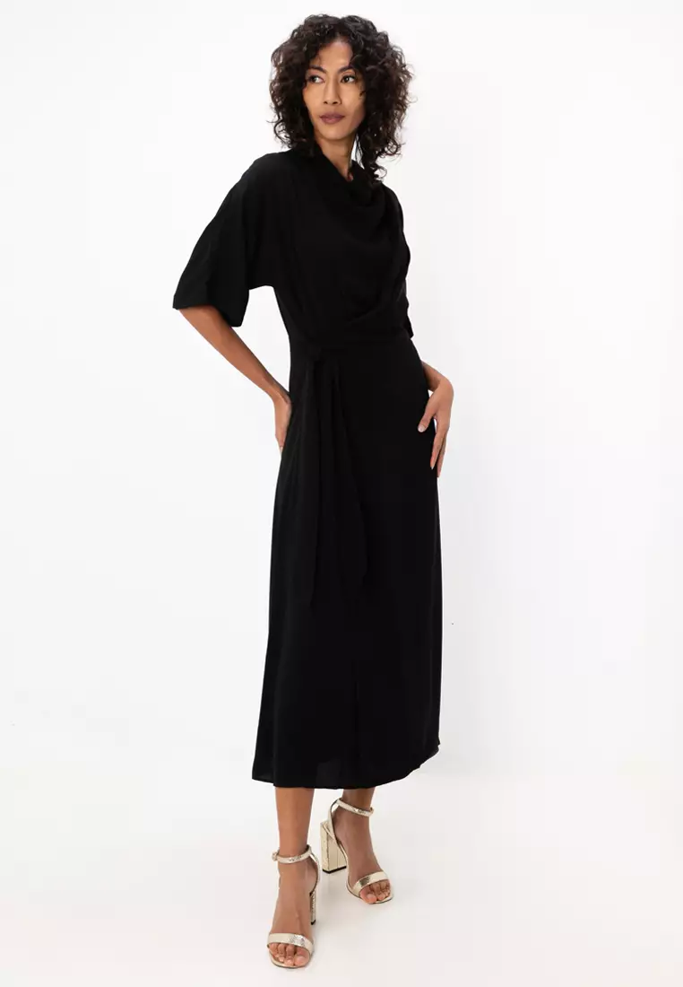 Buy ASOS Design Cowl Neck Midi Dress 2025 Online | ZALORA Philippines