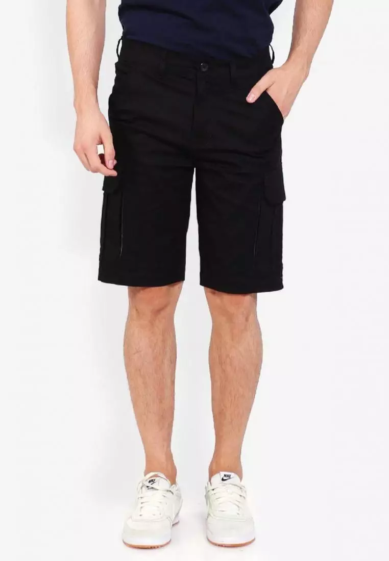 Jual Allends Floxy Short Cargo Black Original 2023 | ZALORA Indonesia