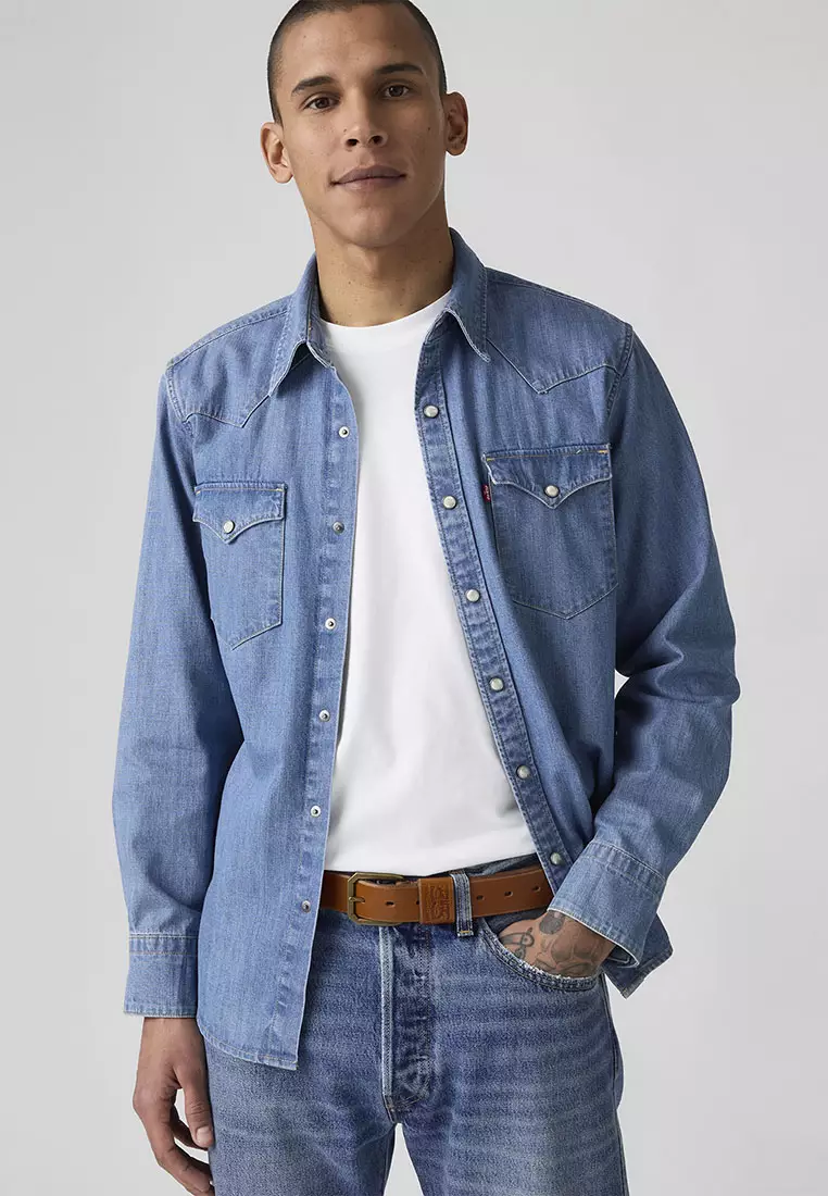 Buy Levi's Men's Wide Loop Two Horse Belt 002G2-0001 Online | ZALORA ...