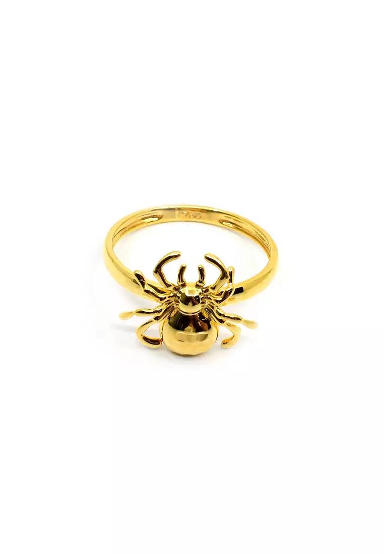 Buy CEBUANA LHUILLIER JEWELRY 18K Italian Made Yellow Gold Lady Ring ...