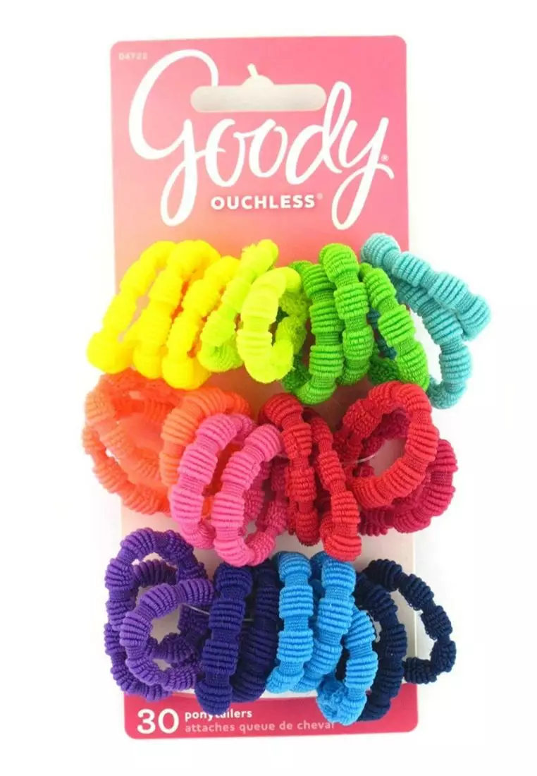 Jual Goody Goody girls ribbed1753929/ 1940964/ 04722 ponytailers 30ct ...