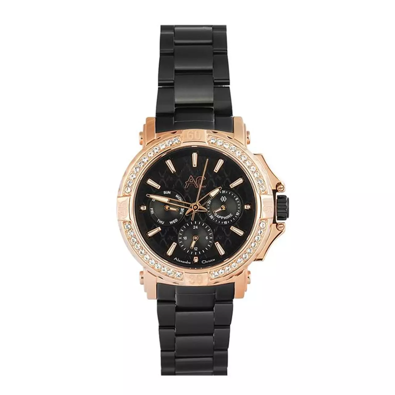 Jual Alexandre Christie Alexandre Christie Jam Tangan Wanita - Black ...