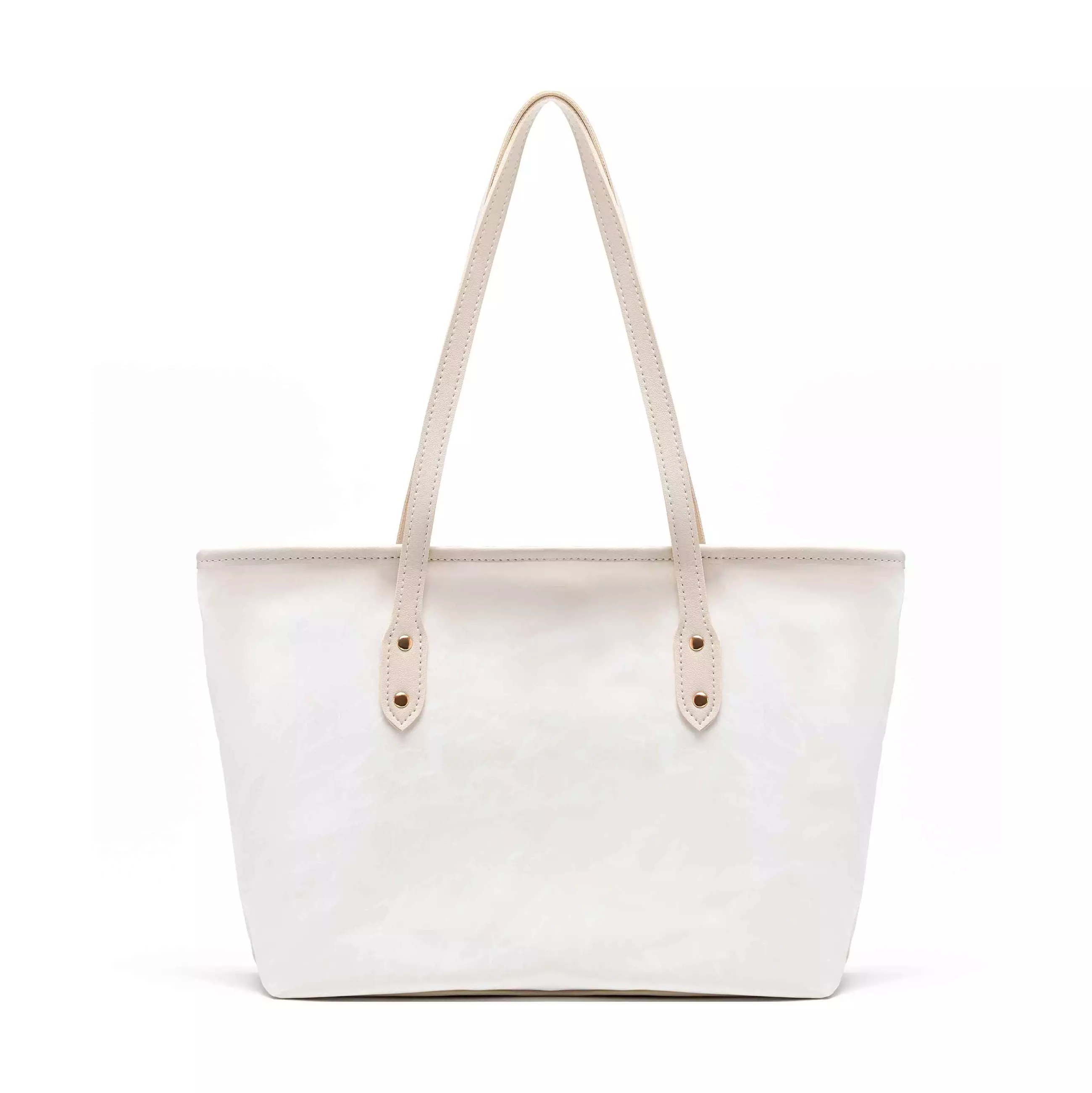 Jual Berrybenka Label Tekka Aluna Tote Bag White Original 2026 | ZALORA ...