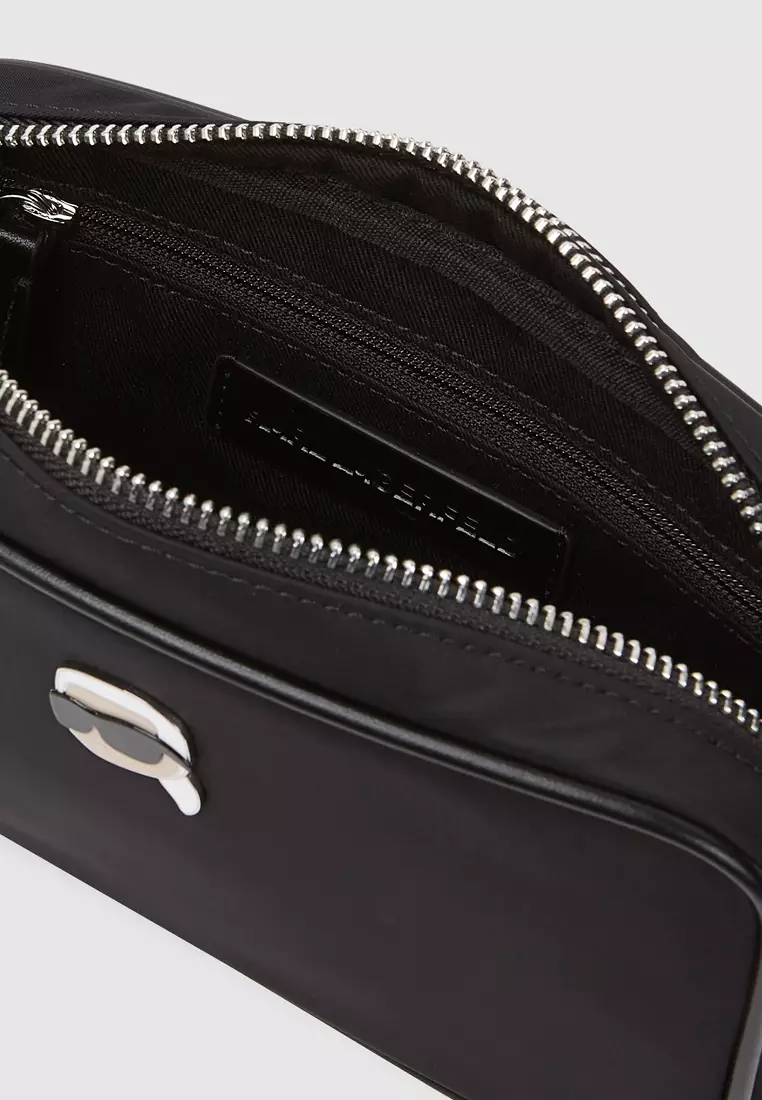 Buy KARL LAGERFELD Ikon Nylon Slim Crossbody Bag 2026 Online | ZALORA ...