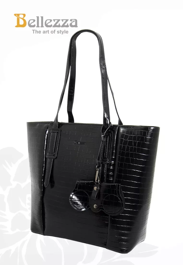 Jual Bellezza Bellezza Shoulder Bag MSD9003 Black Original 2025 ...