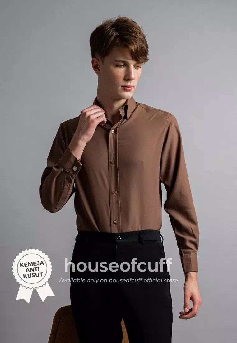 Jual House of Cuff Houseofcuff Kemeja Kerja Formal Pria Model French ...