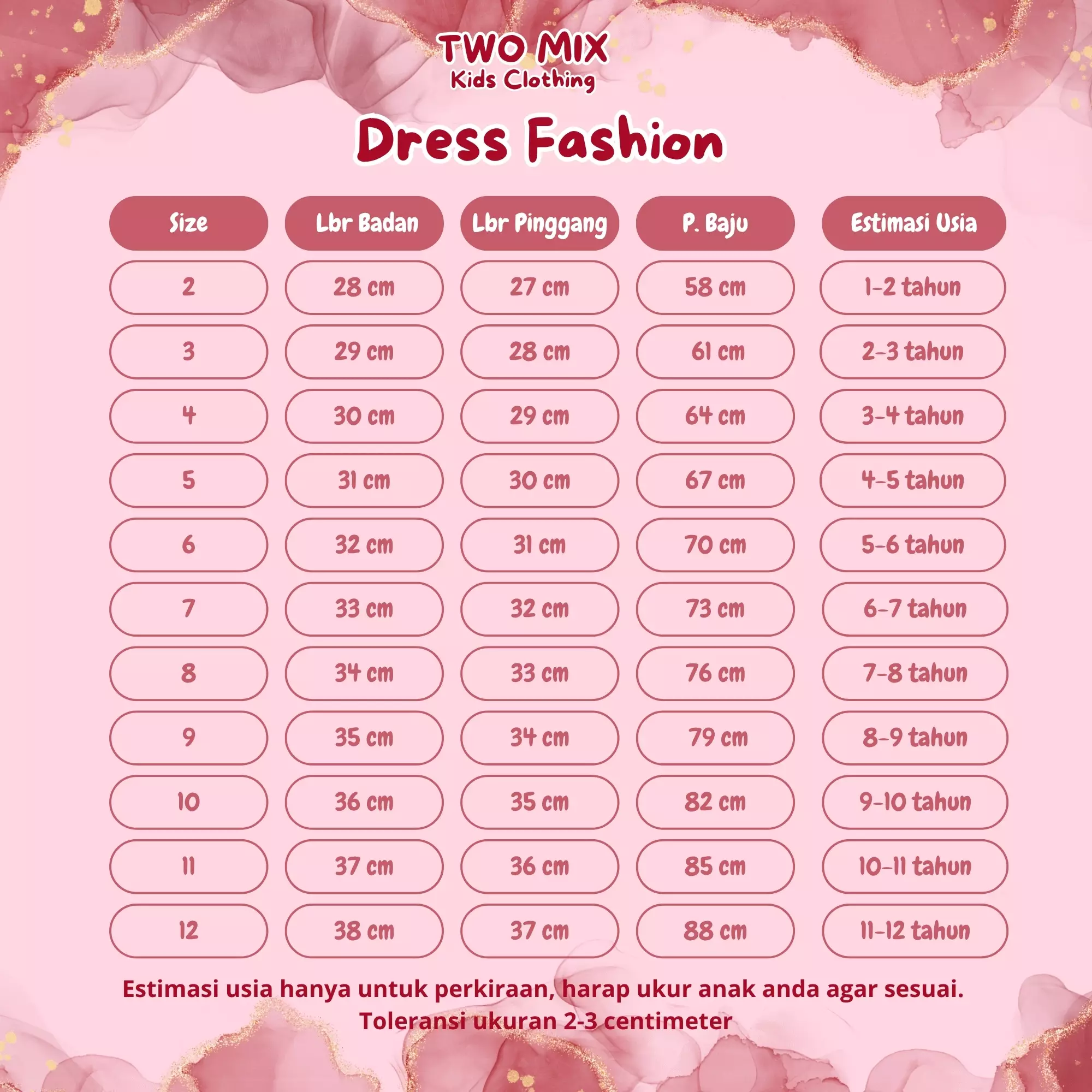 Jual TWO MIX Two Mix - Dress Anak Perempuan Lucu - Baju Santai Anak ...