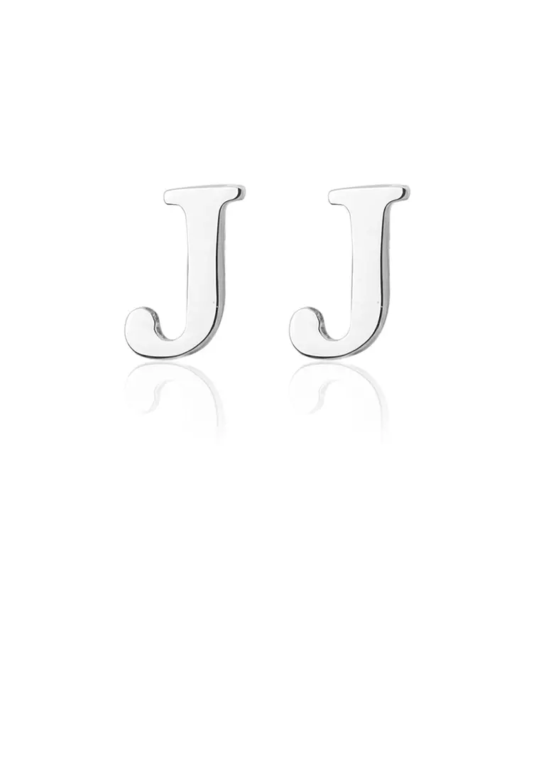Buy Mooclife Simple and Fashion English Alphabet J Cufflinks 2025 ...