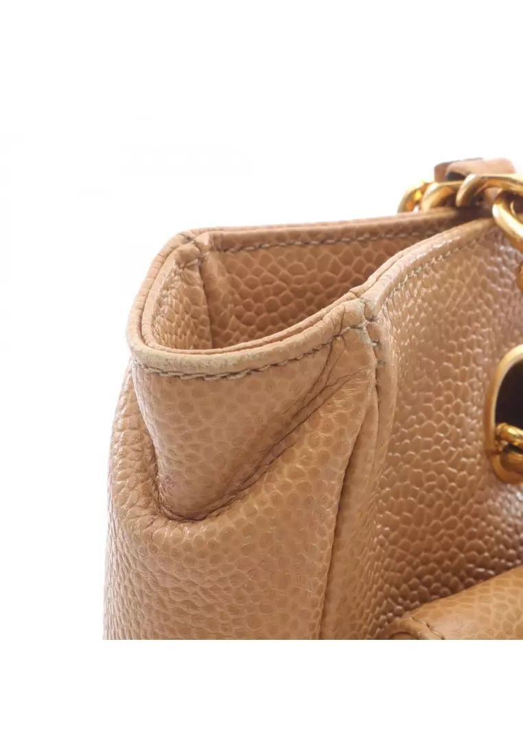 Buy Chanel Pre-Loved Chanel coco mark chain shoulder bag chain tote bag ...