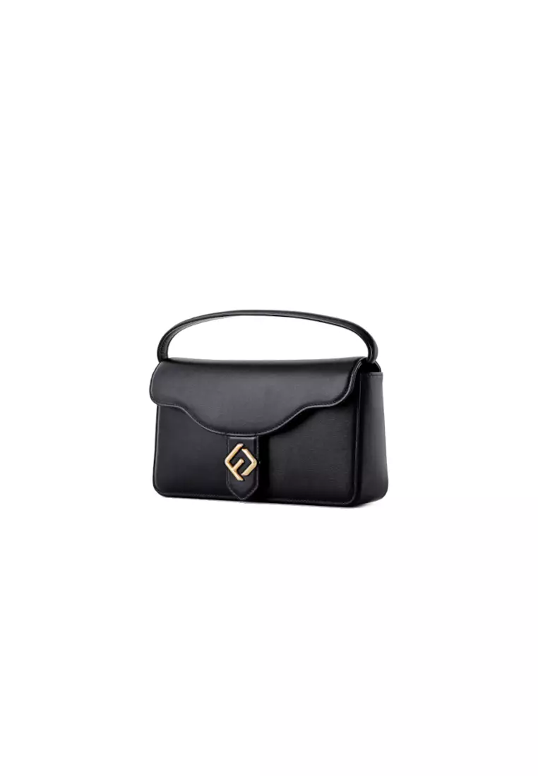 Buy FION Ancient Leather Crossbody & Shoulder Handbag Online | ZALORA ...