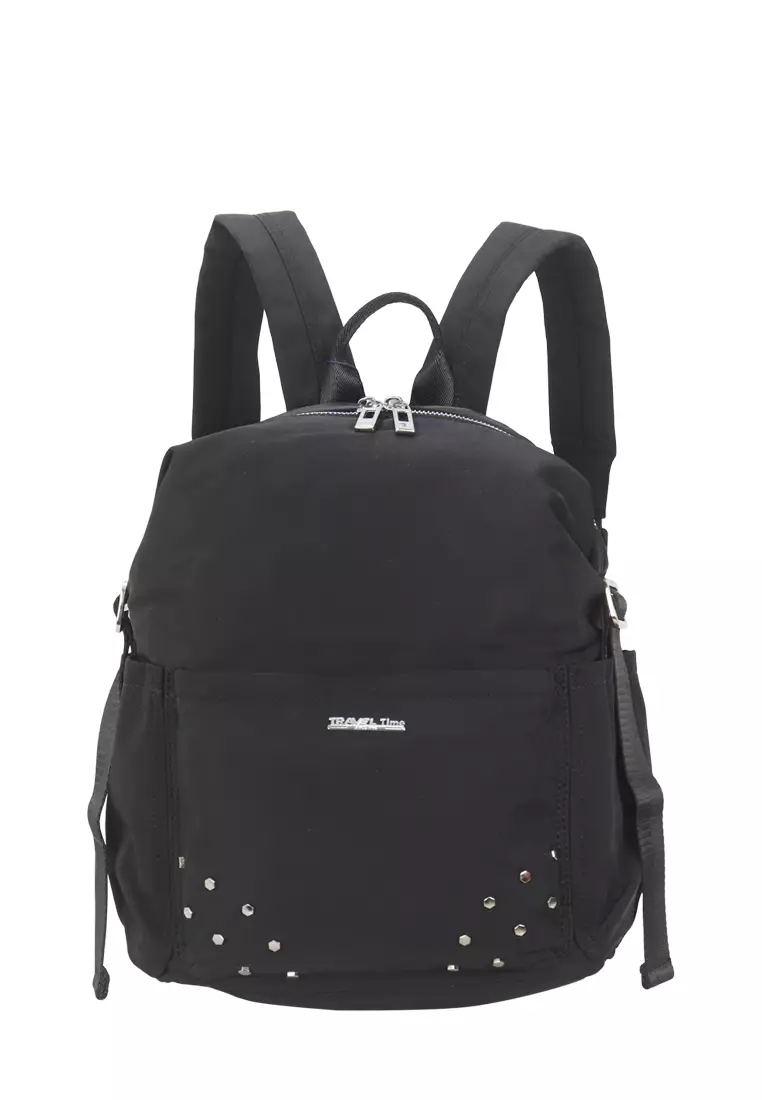 Jual Travel Time Travel Time Backpack 960-612893019 - Black Original ...
