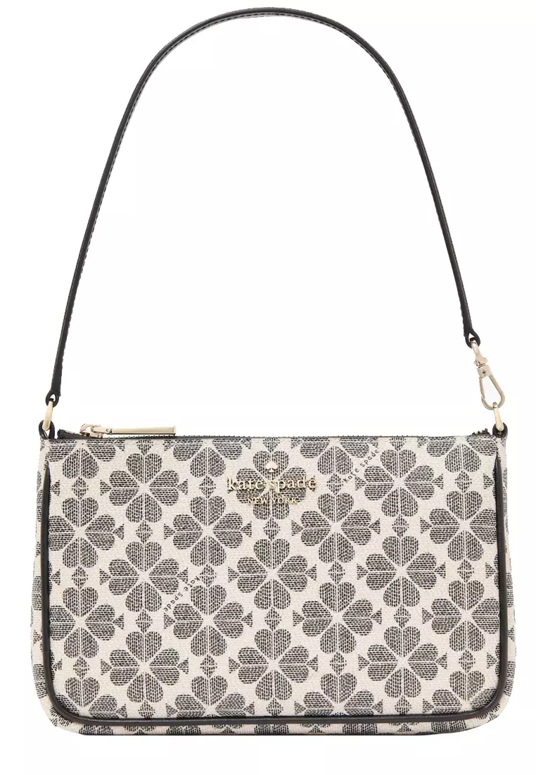 Buy Kate Spade Signature Spade Flower Convertible Wristlet Bag in Black ...