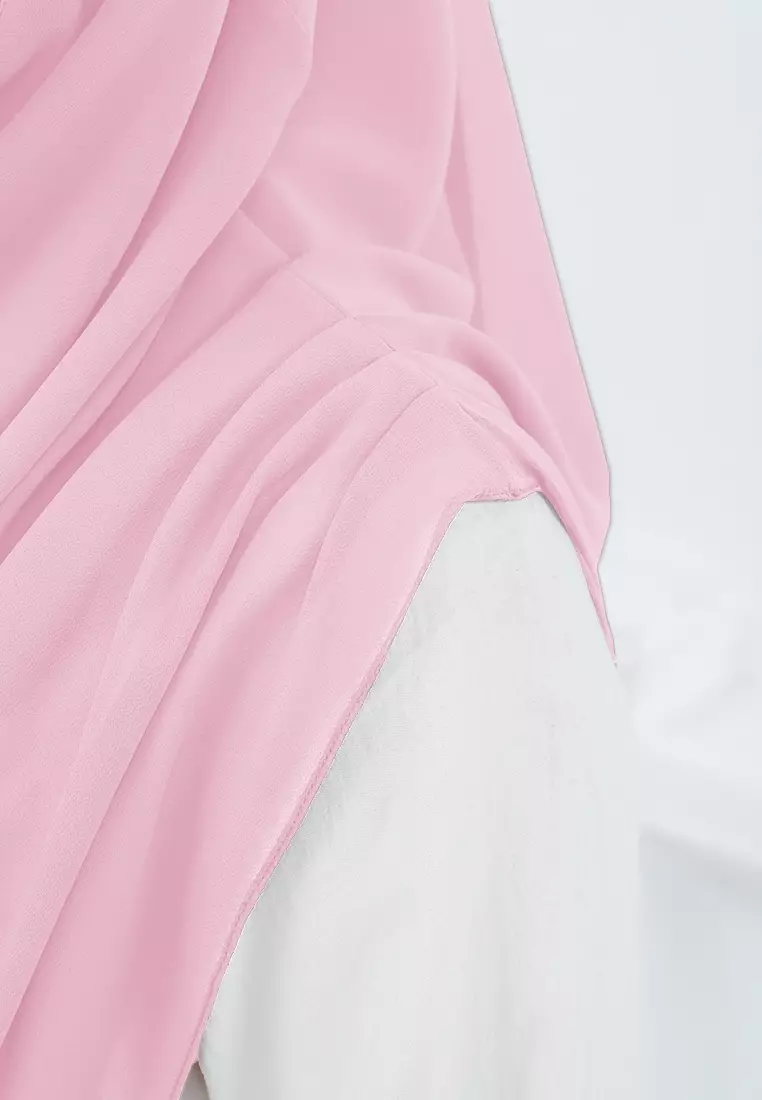 Jual Cantik Kerudung NASHWA INSTAN - BABY PINK Original 2025 | ZALORA Indonesia