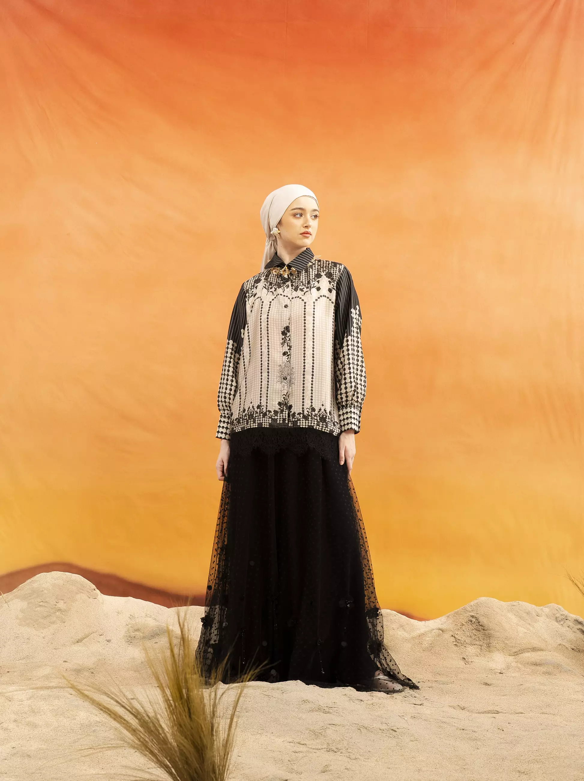 Jual Aleza Aleza - Razline Top Creme Original 2025 | ZALORA Indonesia