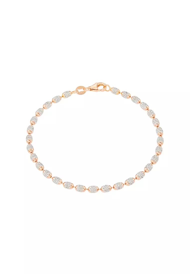 Buy HABIB HABIB BEADS PLANET | Oro Italia 916 Rose and White Gold ...