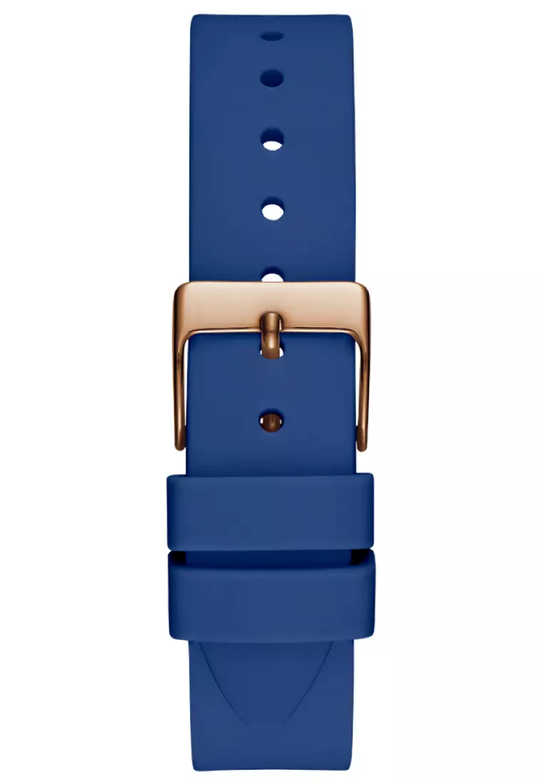 Jual Guess Guess GW0004L2 - Jam Tangan Wanita - Rosegold - Blue Rubber ...