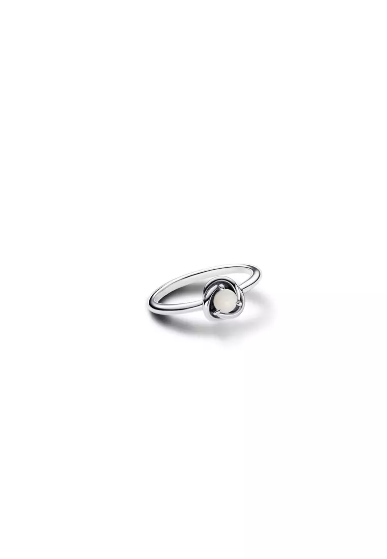 Buy PANDORA June Birthstone Eternity Circle Ring 2024 Online | ZALORA ...