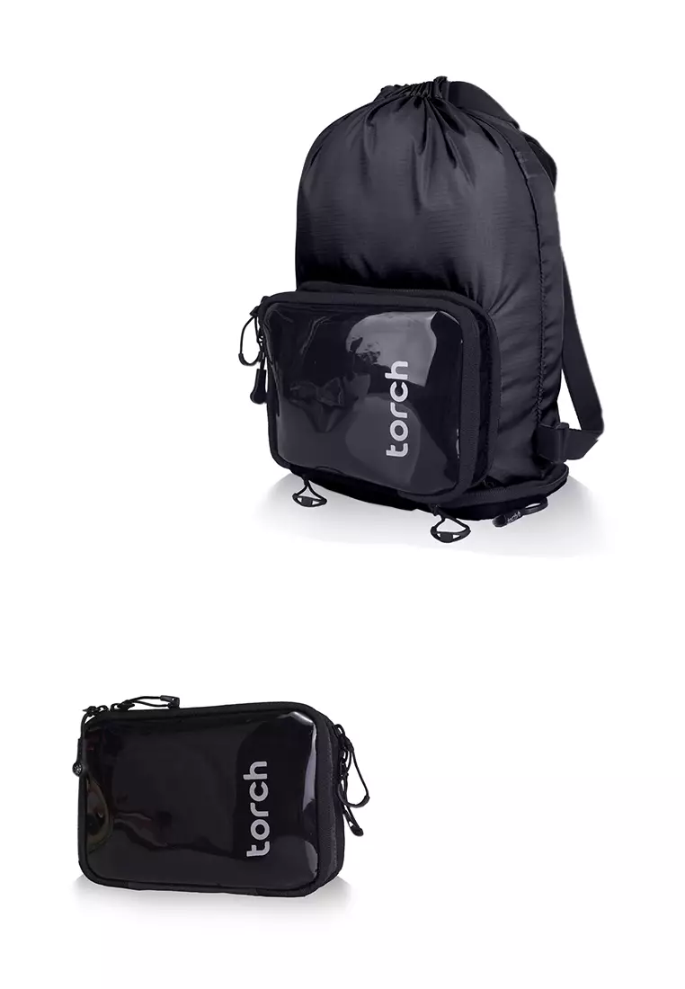 Jual TORCH.ID TORCH Galicia 3in1 Slingbag Clutch Backpack - Tas ...