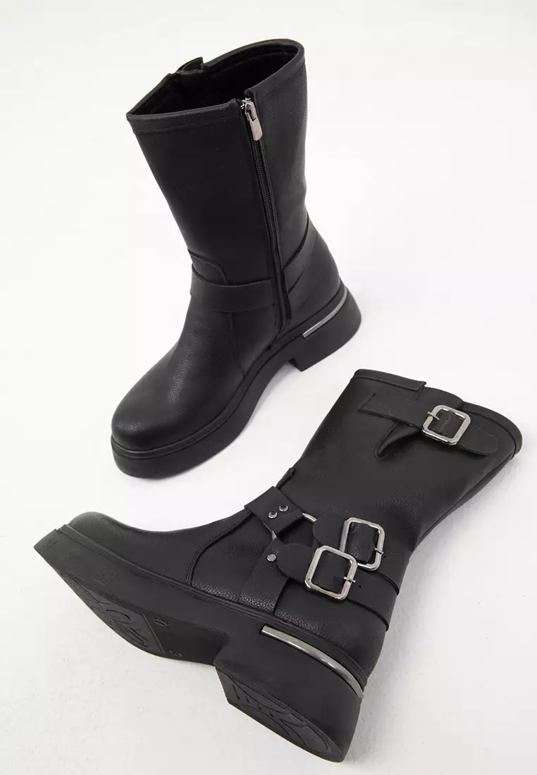 Jual Soho Women's Black Boots - 20079 Model Bootie Original 2025 ...