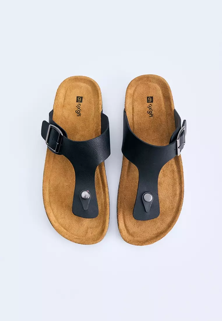 Buy OXGN Ladies' Cork Sole Thong Slides 2026 Online | ZALORA Philippines