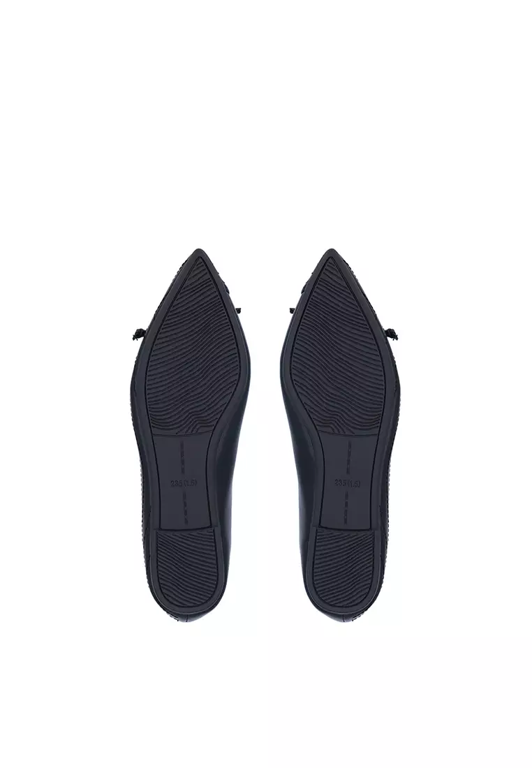 Buy Carlo Rino Black Garbine Ballerina Online | ZALORA Malaysia