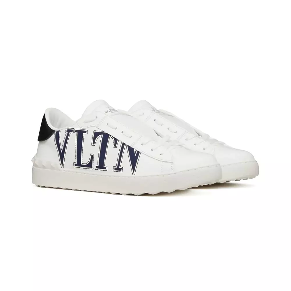 Jual Valentino Garavani Valentino Garavani VLTN Open Sneakers Black ...