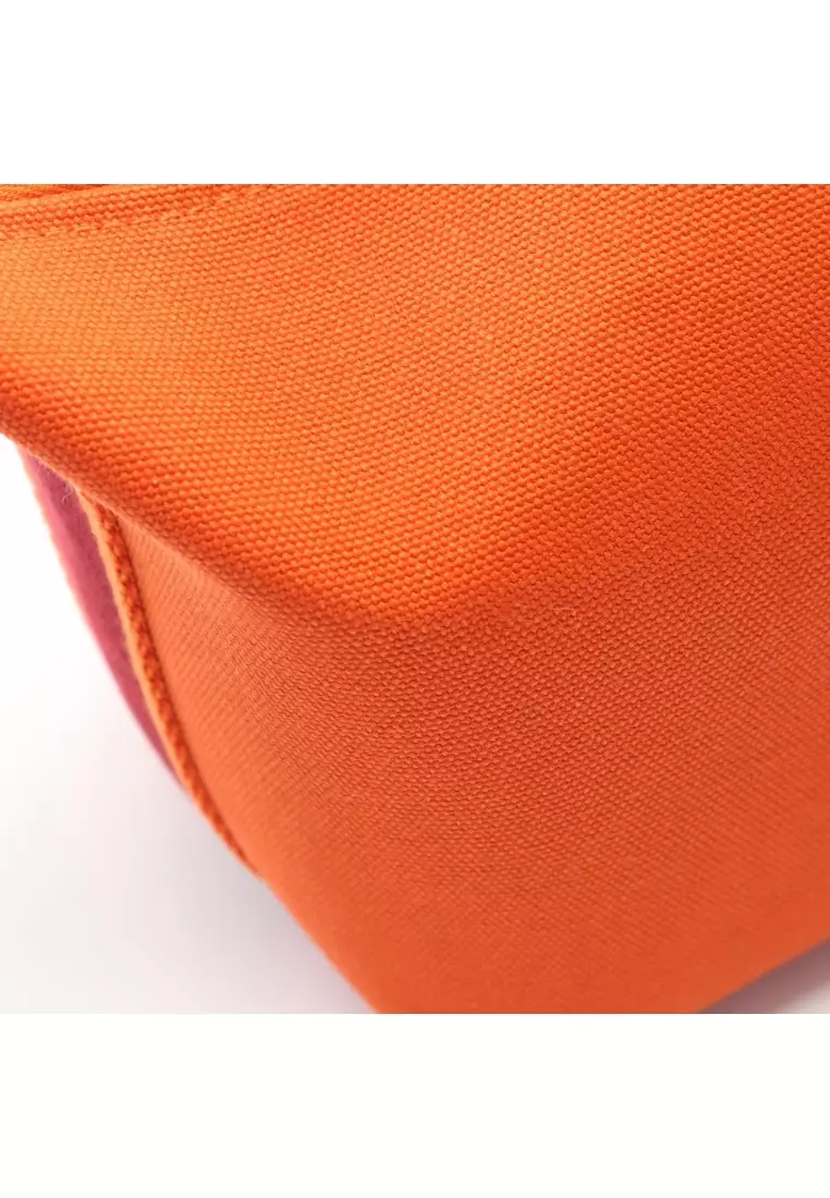 Buy Hermes Pre-Loved Hermès Bride-a-Brac PM Feu Rouge Ash Handbag ...