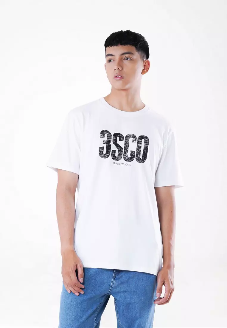 Jual 3SECOND 3Second Men's T-Shirt Short Sleeve Regular Fit OL-C370424 ...