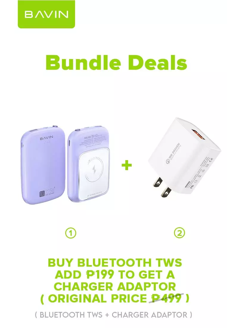 Buy BAVIN Bavin PC062 10000mAh 22.5W Fast Charging Power Bank Magnetic Wireless Charging Power ...