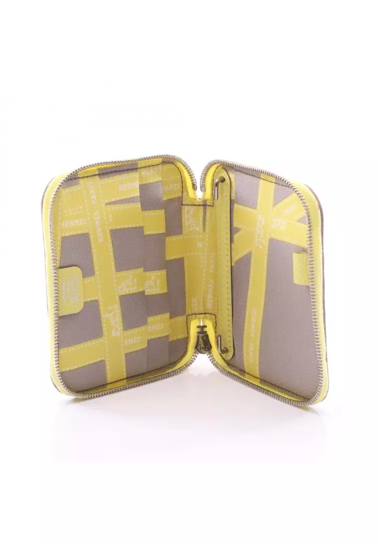 Buy Hermes Pre-Loved Hermès Agenda silk in Silky Daily PM lime notebook ...