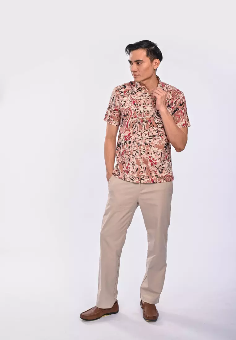 Buy East India Company East India Company Yuvaan S/Sleeve Printed Shirt ...