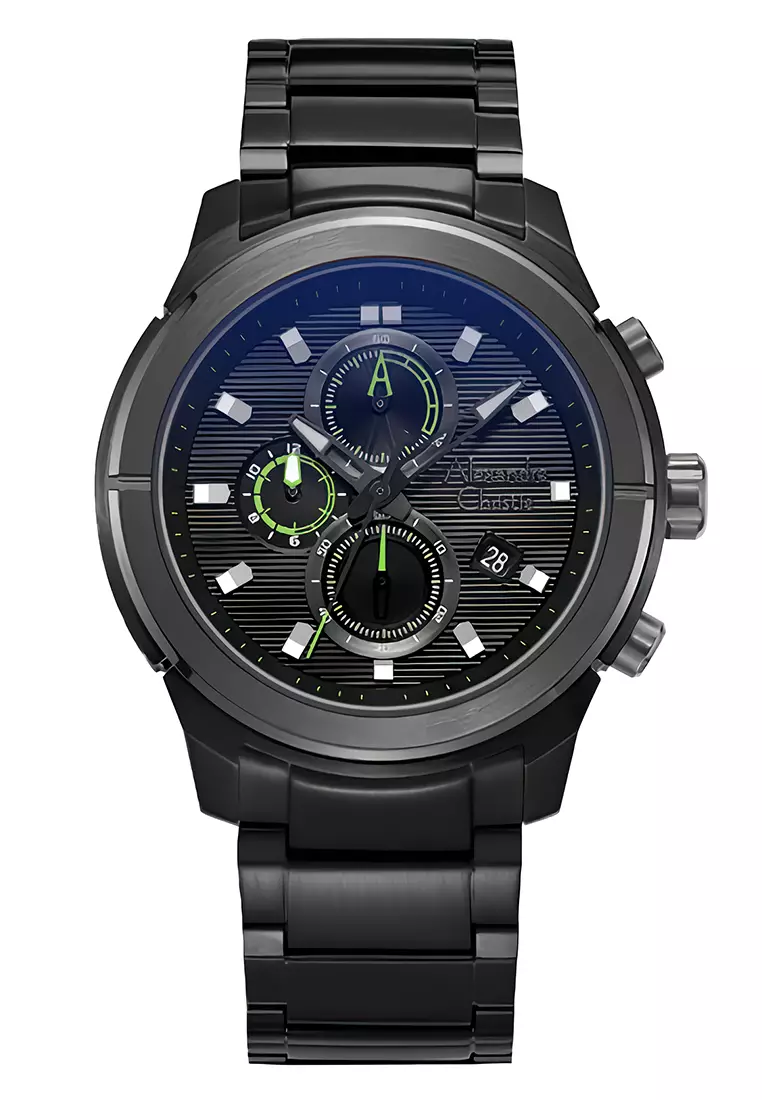 Jual Alexandre Christie Alexandre Christie Jam Tangan Chronograph Pria ...