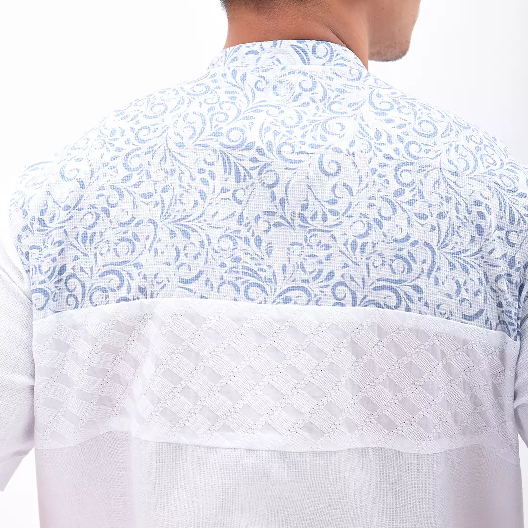 Jual Manzone Manzone Kemeja Lengan Pendek KHAURAL - WHITE Original 2025 ...