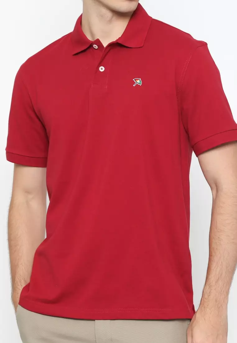 Jual Arnold Palmer MAROON POLO SHIRT Original 2024 | ZALORA Indonesia