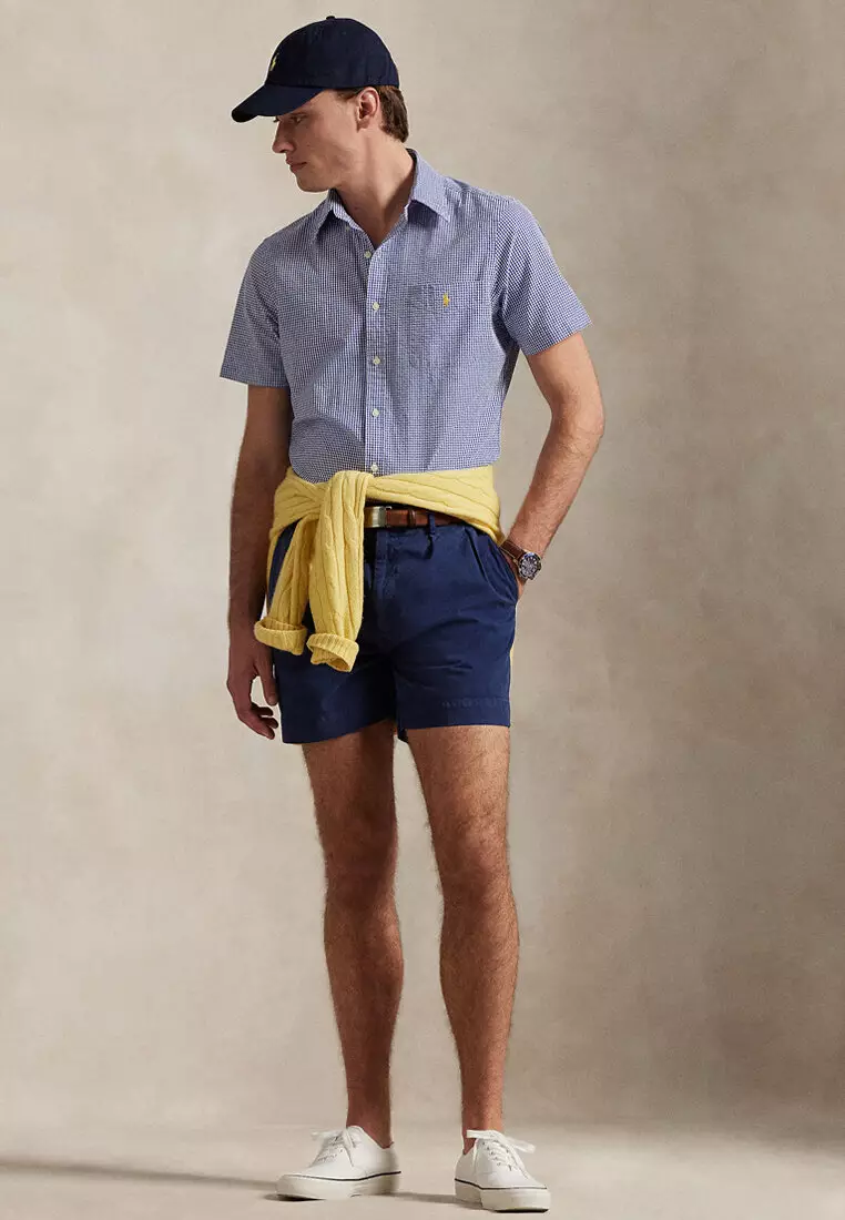 Buy Polo Ralph Lauren RL Prepster Classic Fit Seersucker Short Sleeve ...