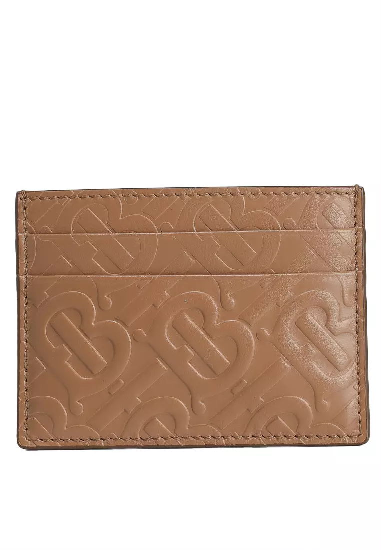 Buy Burberry TB Monogram Card Case (nt) Online | ZALORA Malaysia