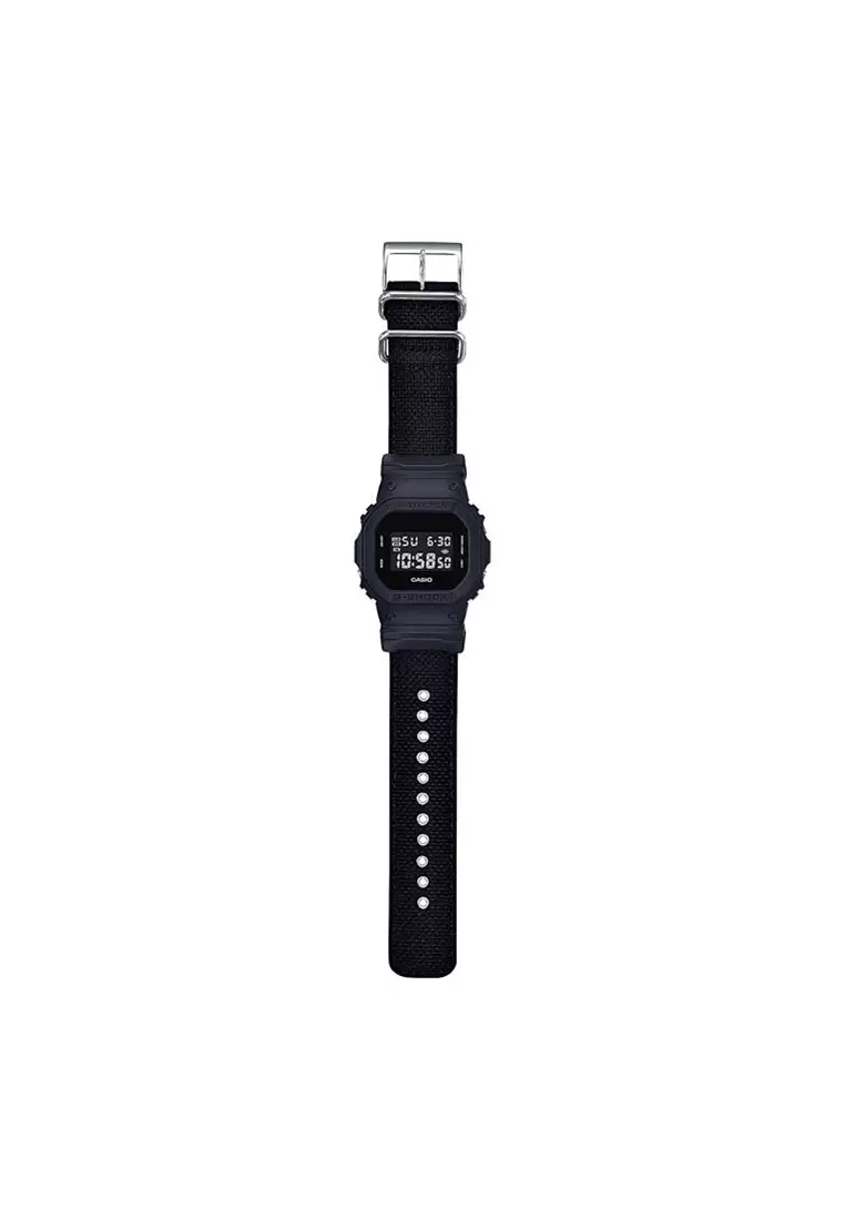 Buy casio G-SHOCK Black Cordura Strap Digital Watch GNY-DW-5600BBN-1DR ...