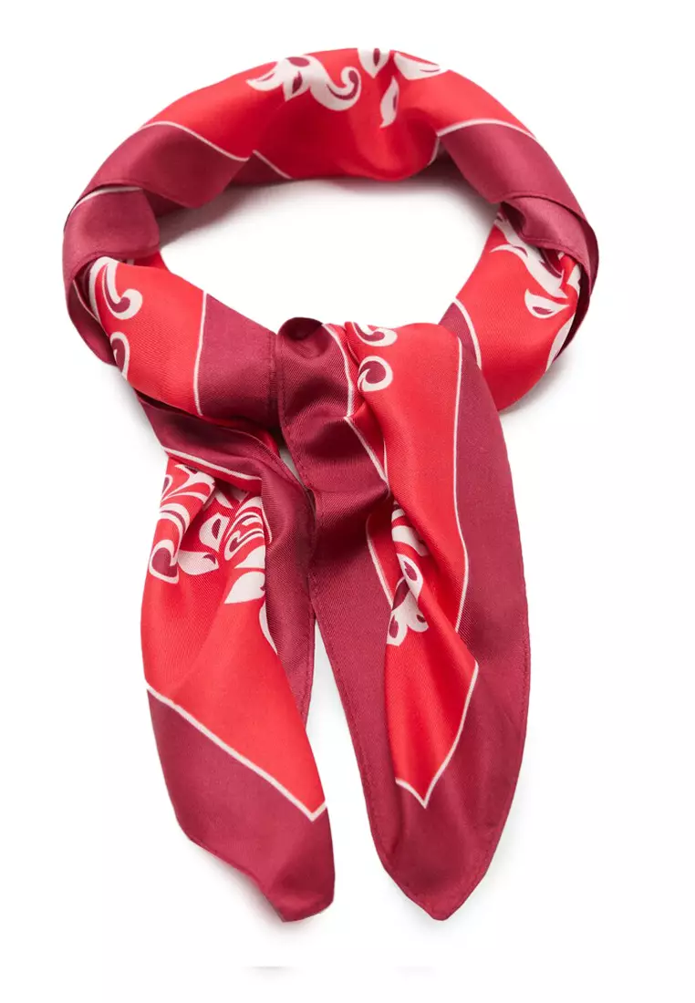 Jual Mango Flowers Printed Scarf Original 2025 | ZALORA Indonesia