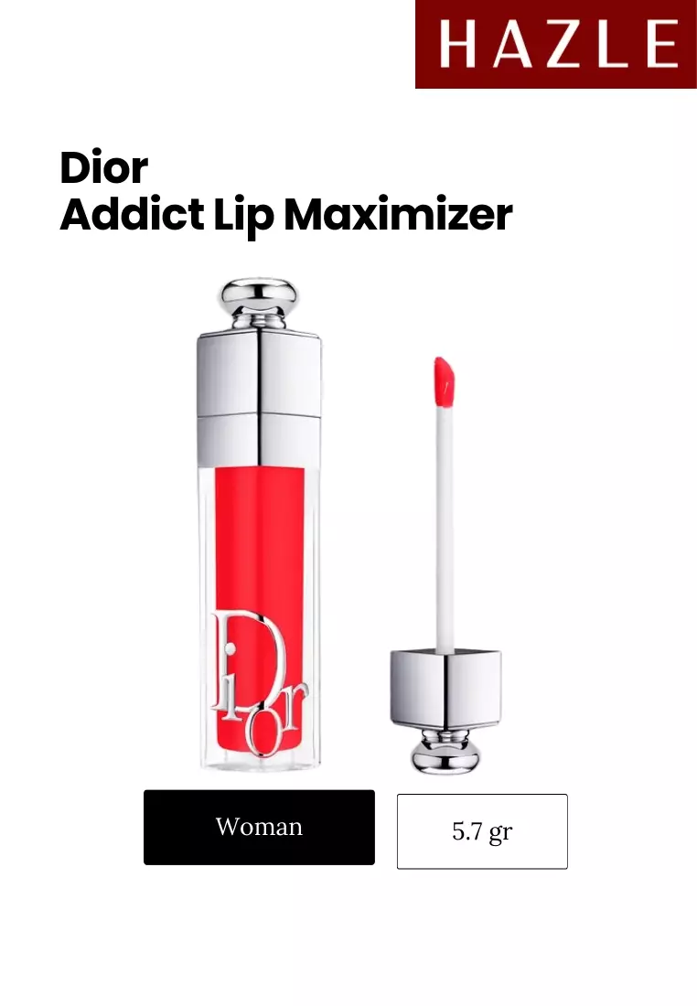 Jual Dior Addict Lip Maximizer Lip Gloss 015 Cherry 5.7gr Original 2026 ...